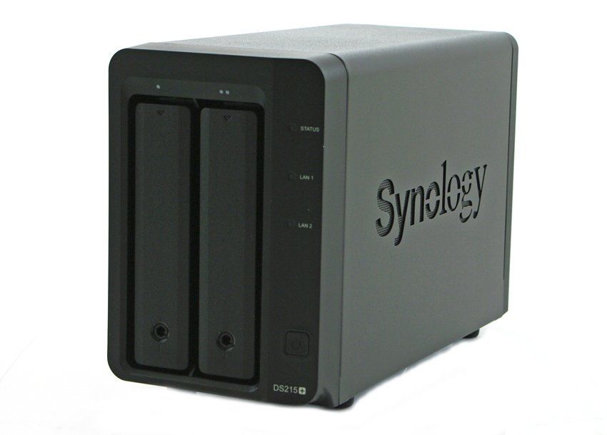 SYNOLOGY NAS DS215+ mit 2x4TB WesternDigital RED HD DSM7.1.1 (Gebraucht ...