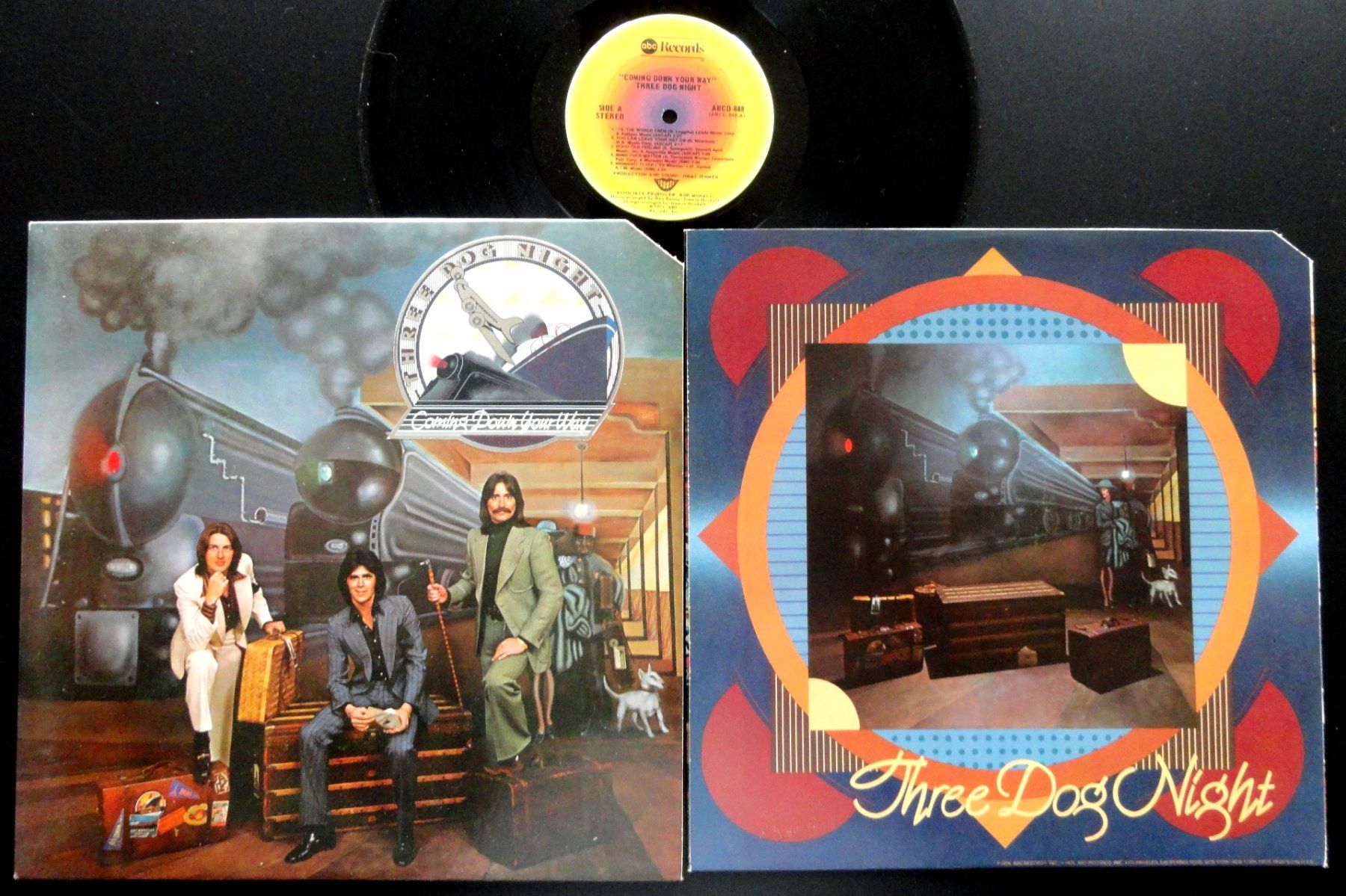 LP THREE DOG NIGHT coming down your way ABC USA 1975 (Gebraucht) in ...