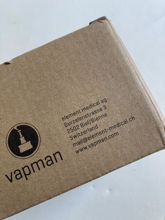 vapman vaporizer swiss made (Neu und originalverpackt) in Dotzigen für ...