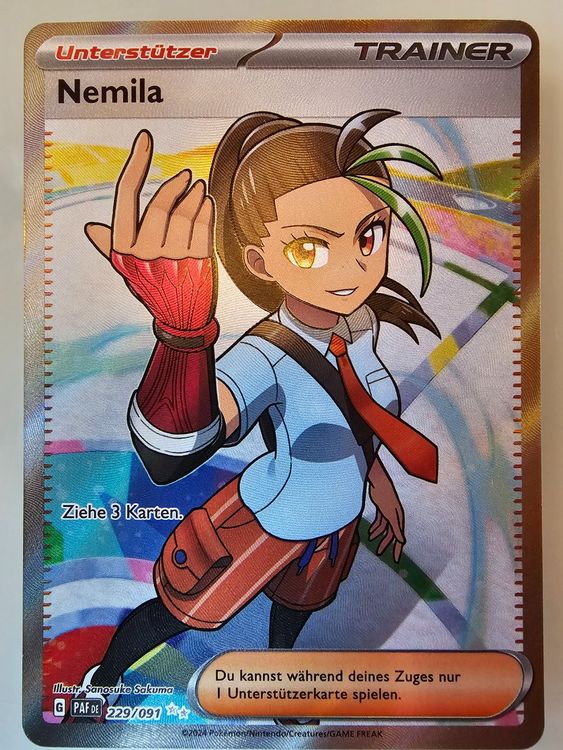 Pokemon Karte Nemila Full Art (Gebraucht) in Moosseedorf für CHF 6 ...