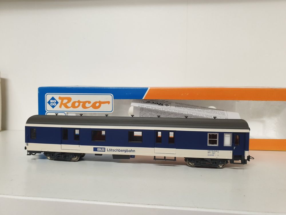 Roco BLS Gepäckwagen 1:87!! 45195 | Kaufen auf Ricardo