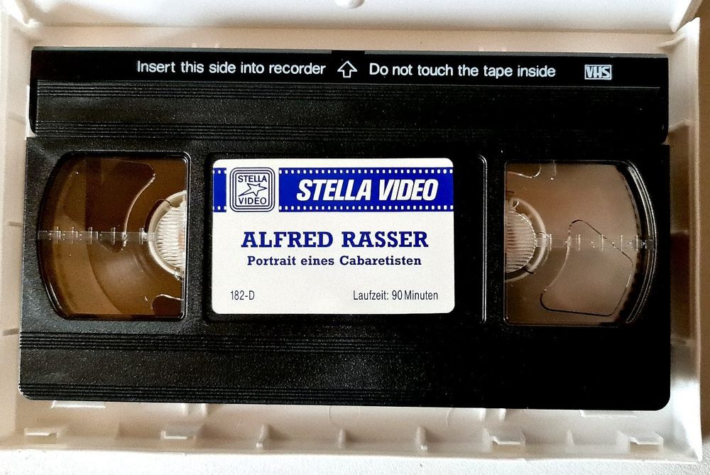Alfred Rasser - Portrait eines Cabaretisten VHS (Gebraucht) in ...