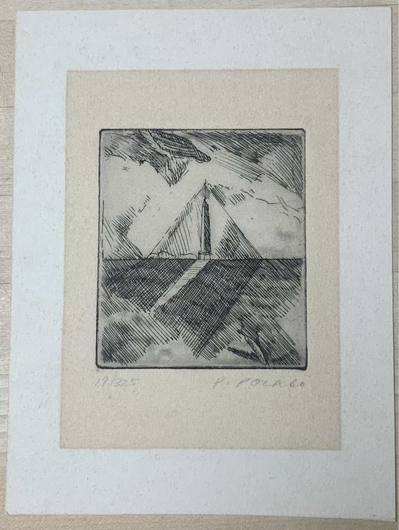 Radierung, Paolo Pola 1942, handsigniert | Kaufen auf Ricardo