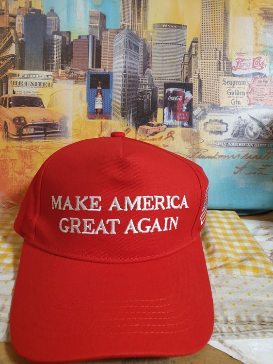 Rote Cap Mütze "MAKE AMERICA GREAT AGAIN" (Neu und originalverpackt) in ...