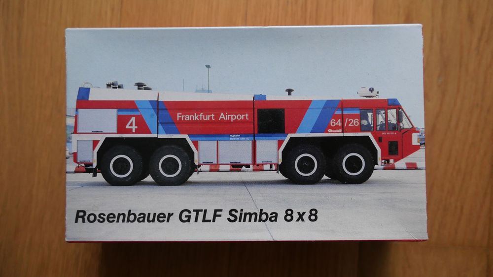 Rosenbauer GTLF Simba 8x8 Flugfeldlöschfahrzeug 1/87 (Neu und ...