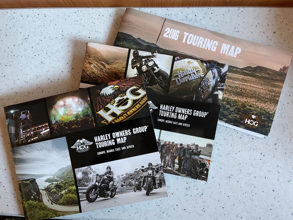 Harley Davidson Touring Maps 2016 -2018 (Neu (gemäss Beschreibung)) in ...
