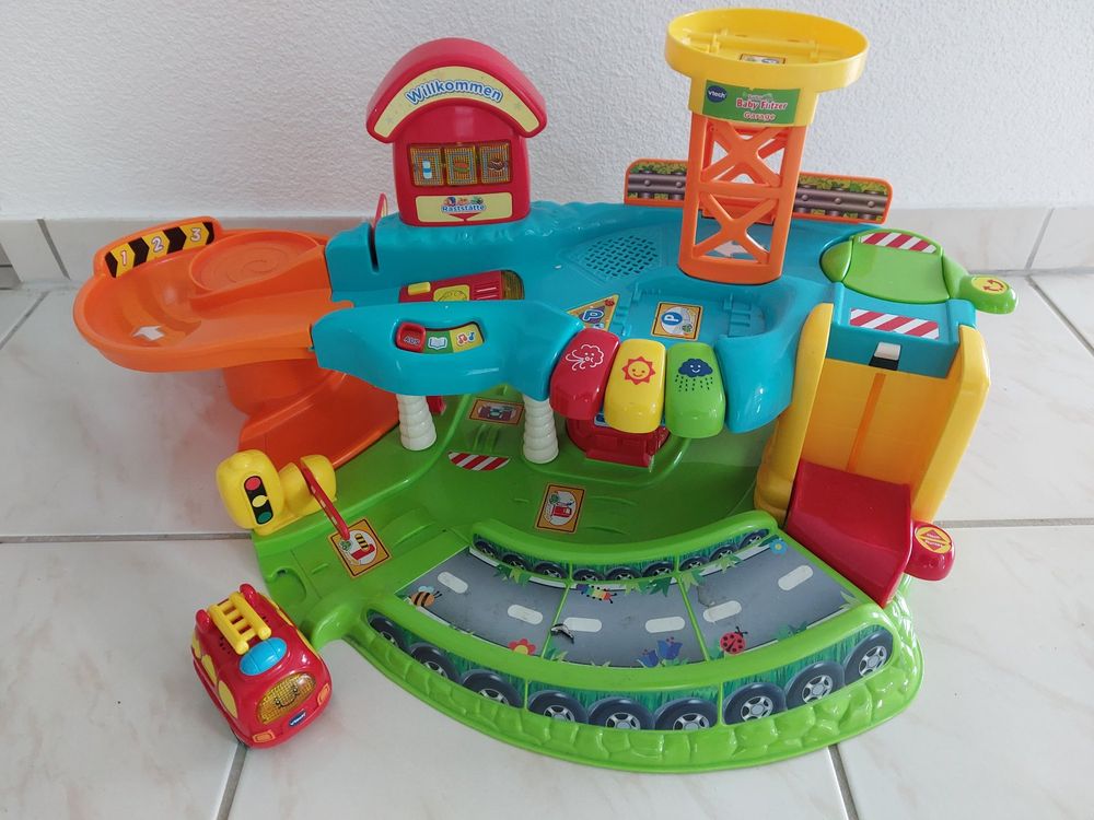 Vtech - Tut Tut Baby Flitzer "Garage" mit einem Auto | Kaufen auf Ricardo
