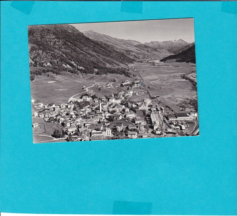 Swissair Flugaufnahme SAMEDAN (Gebraucht) in St. Peterzell für CHF 1 – mit Lieferung auf Ricardo ...