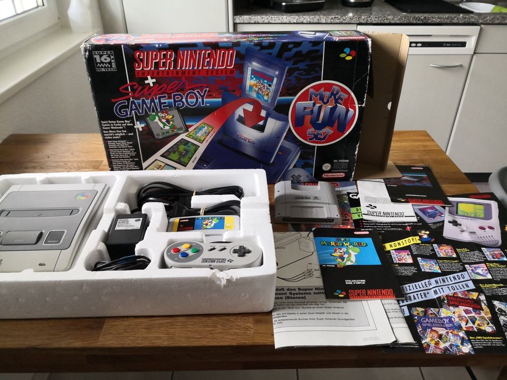 Super Nintendo More Fun Set (Gebraucht) in Sursee für CHF 151 – mit ...