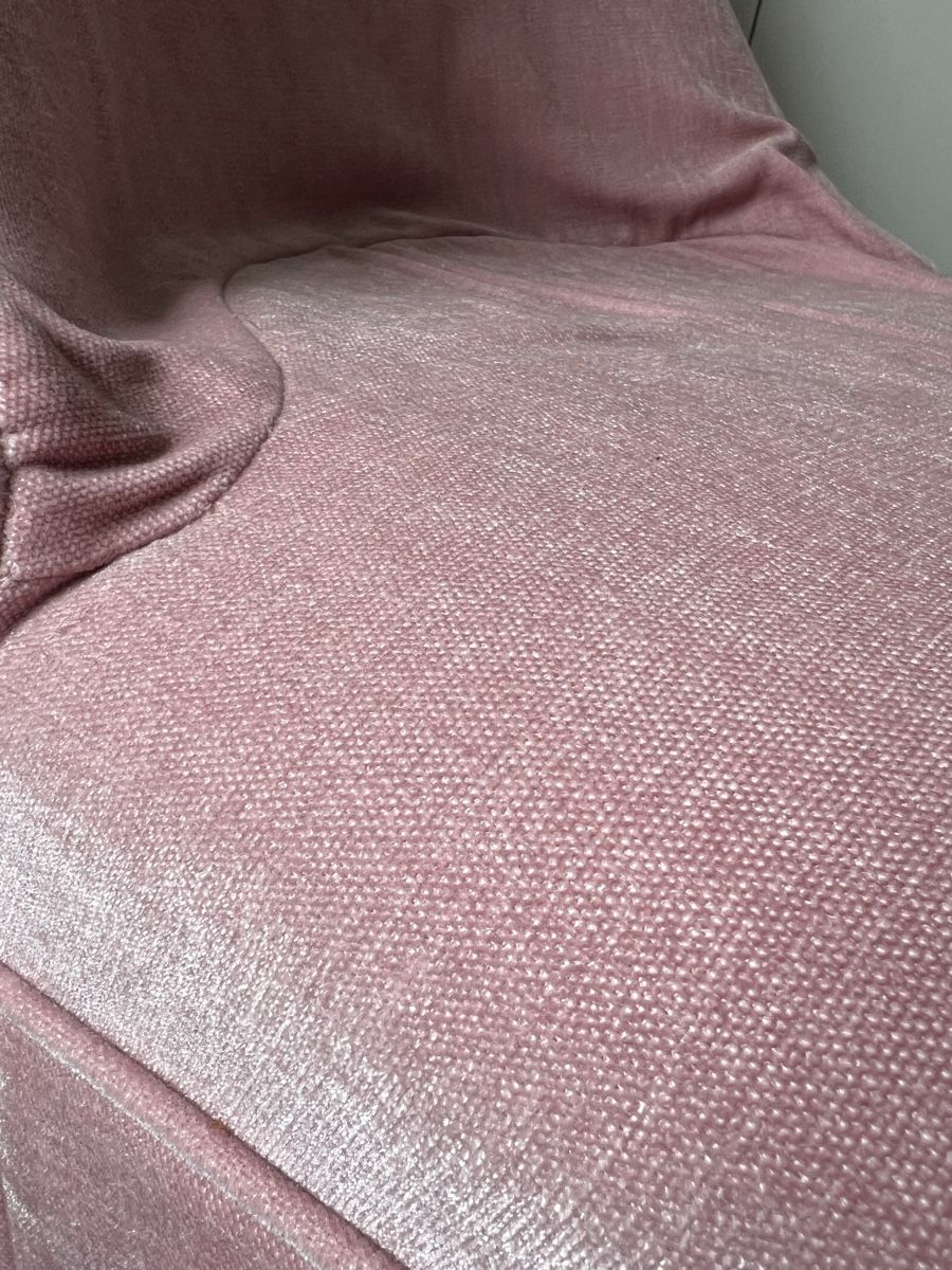 Polster-Sessel in Rosa mit neuem Überzug und Kissen - Top! (Gebraucht ...