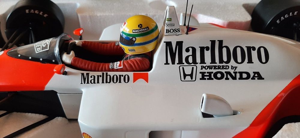 McLaren MP4/4 Honda Ayrton Senna F1mit Marlboro Decals 1:12 | Acheter ...