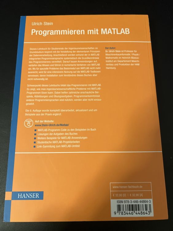 Programmieren mit MATLAB | Kaufen auf Ricardo