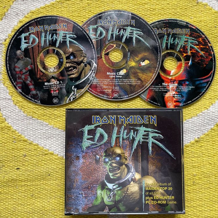 IRON MAIDEN-2CD+ED HUNTER GAME ED HUNTER | Kaufen auf Ricardo