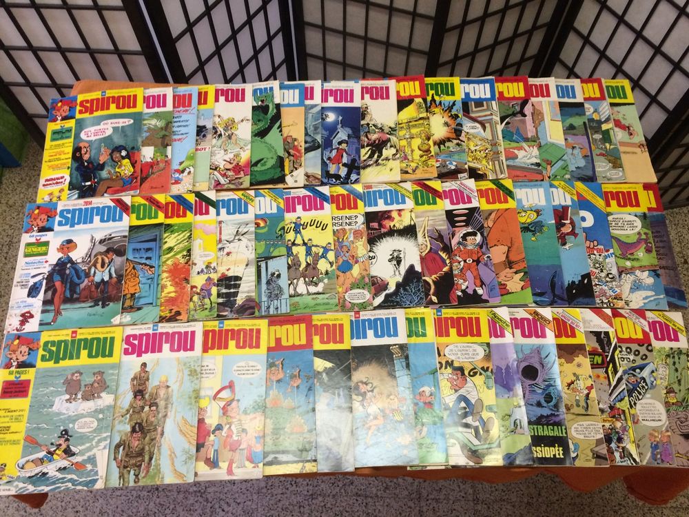 Collection vintage Spirou années 1976 (Gebraucht) in Vevey für CHF 35 – nur Abholung auf Ricardo ...