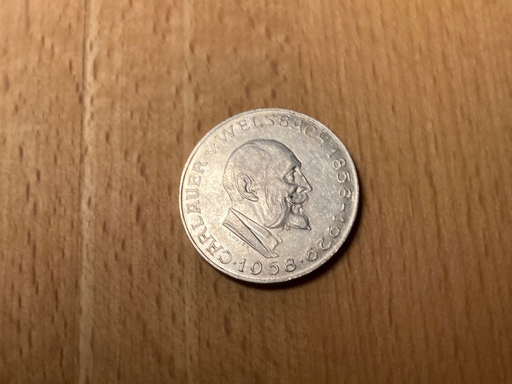 25 Schilling Österreich 1958 Silber | Kaufen auf Ricardo