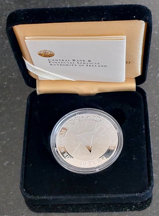 Irland 10 Euro 2005 Sir W. Rowen Hamilton Silber PP | Kaufen auf Ricardo