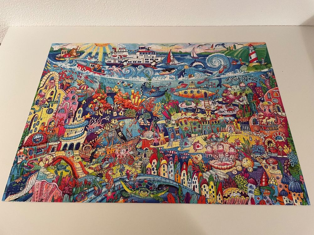 Heye Puzzle Magic Sea von Rita Berman 1000 Stk komplett OVP (Gebraucht ...