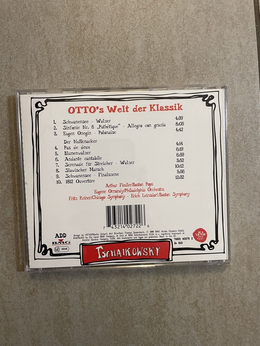 CD Tschaikowsky - OTTO‘s Welt der Klassik (Gebraucht) in Reinach AG für ...