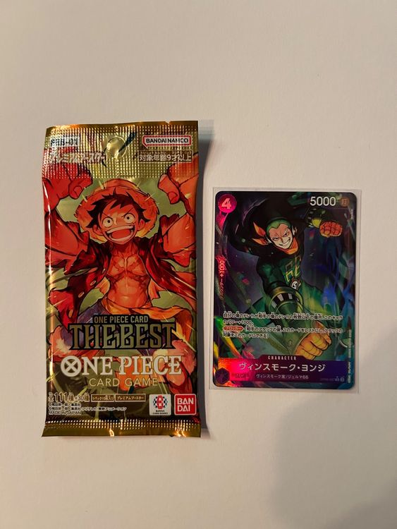 One Piece PRB01 Yonji Alt Art + 1 Boosterpack (Neu (gemäss Beschreibung ...