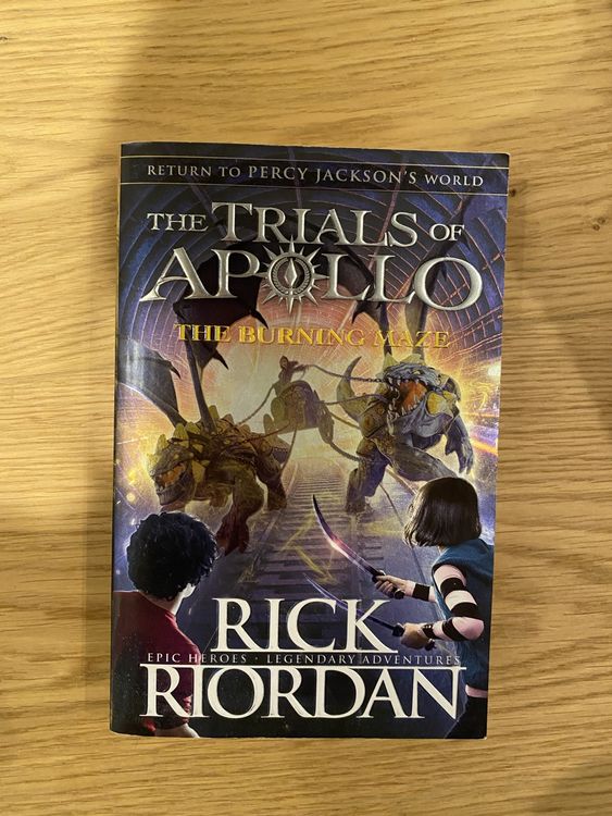 Trials of Apollo: The Burning Maze, good condition (Neu (gemäss ...