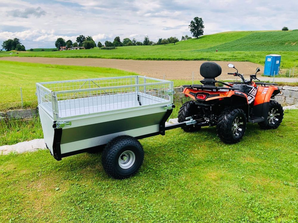 Quad Anhänger, ATV Anhänger Offroad Quad Kipper Trailer (Neu (gemäss ...