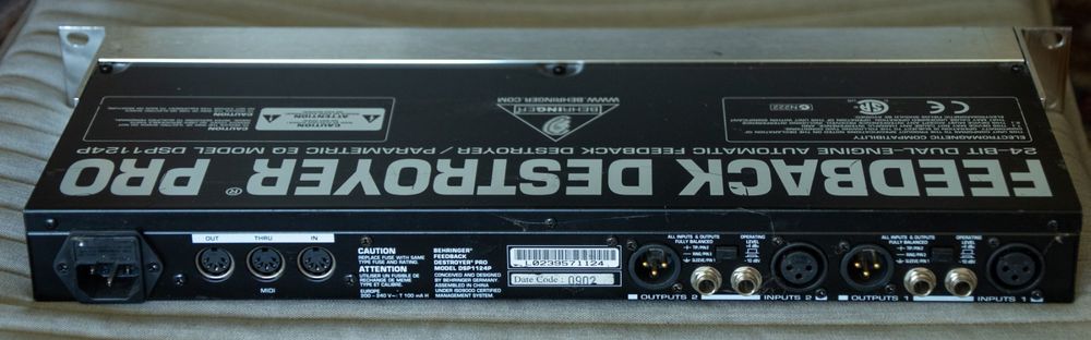 Behringer Feedback Destroyer Pro (Gebraucht) in Uster für CHF 30 – nur ...