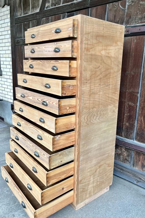 Antiker Schubladenstock - Werkstattmöbel | Kaufen auf Ricardo