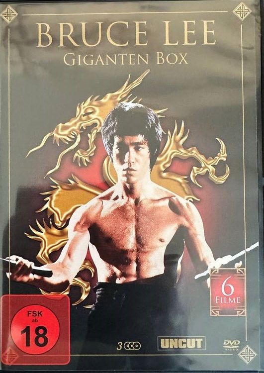 Bruce Lee Giganten Box - 6 Filme - DVD Box - UNCUT (Gebraucht) in ...