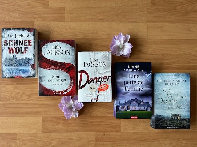 Lisa Jackson "Schneewolf", "Spur der Angst", Liane Moriarty (Neu ...