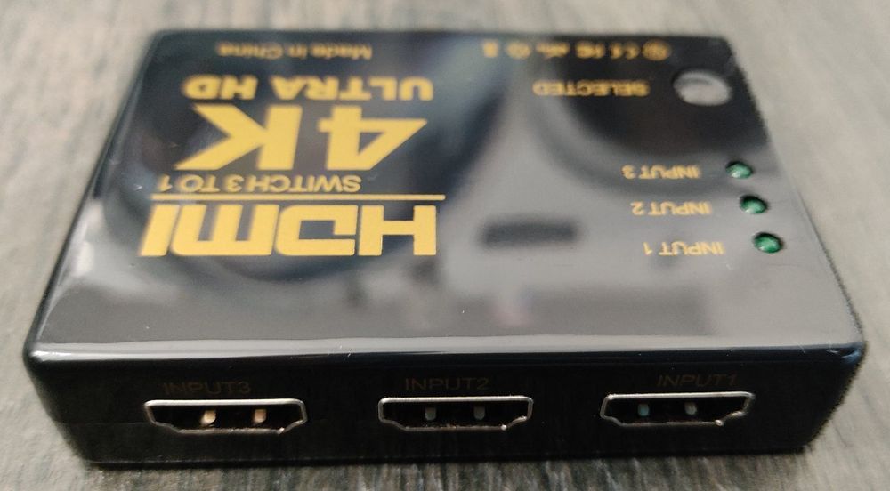 3 Port HDMI Kabel Switch 1080p Full HD (Neu und originalverpackt) in ...