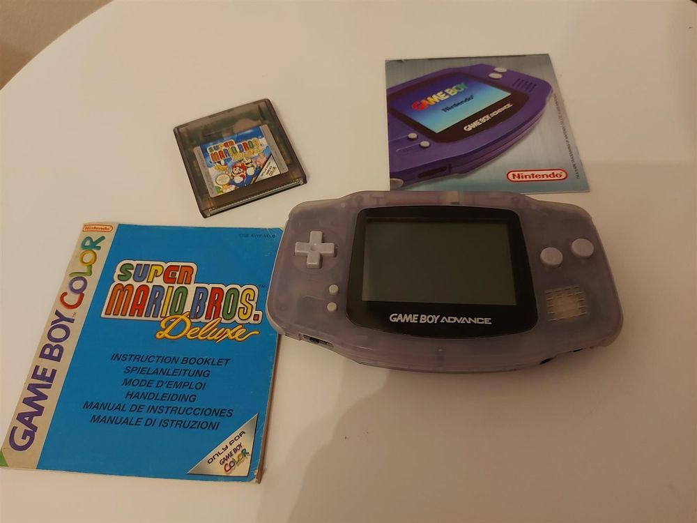 Game Boy Advance + Super Mario Bros. GBA | Kaufen auf Ricardo