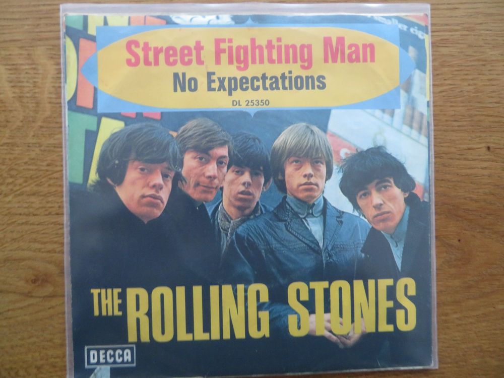 ROLLING STONES SINGEL STREET FIGHTING MAN NO EXPECTATIONS | Kaufen auf Ricardo