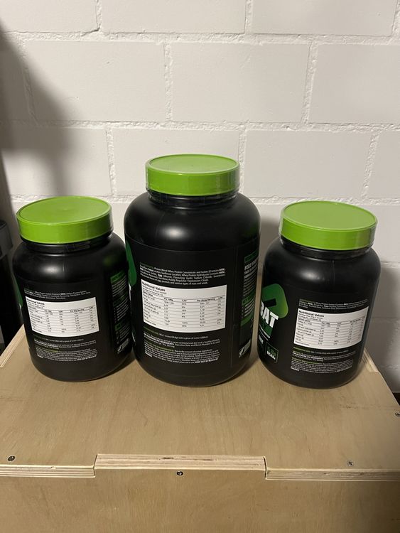 Protein MP Whey und LSP Hemp Protein (Neu und originalverpackt) in ...