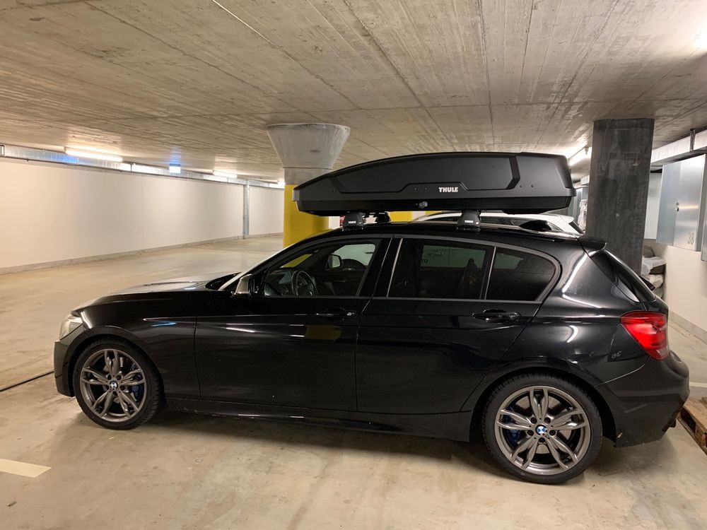 Thule Dachbox inkl. Velo-/ und Dachträger (passend für BMW) (Gebraucht ...