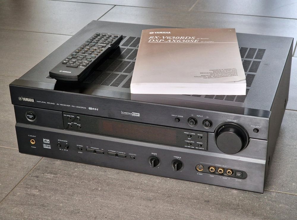 YAMAHA Stereo-/AV-Receiver RX-V630RDS, total 300W Leistung (Gebraucht ...