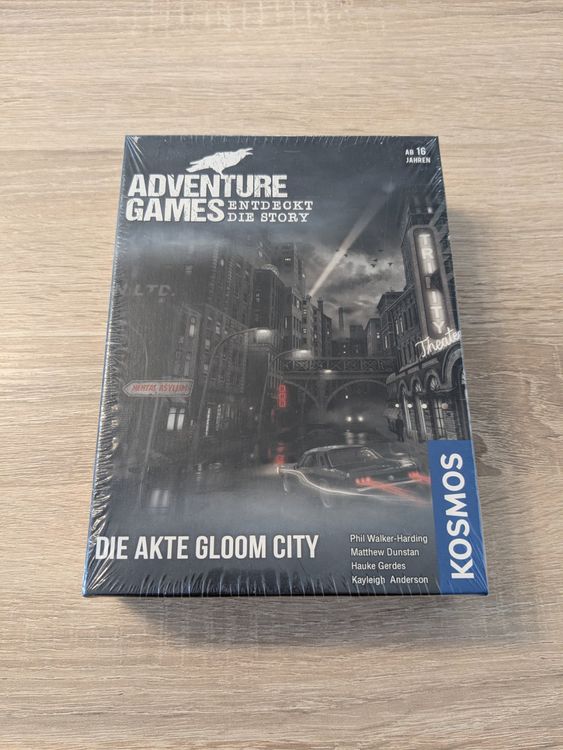 Adventure Games – Die Akte Gloom City | Neu & OVP (Neu und ...