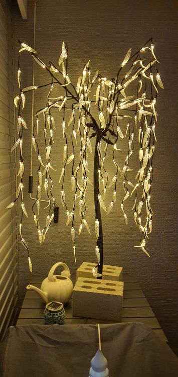 Weidenbaum 240 LED Lichter Weihnachten im Karton neuwertig (Neu (gemäss ...