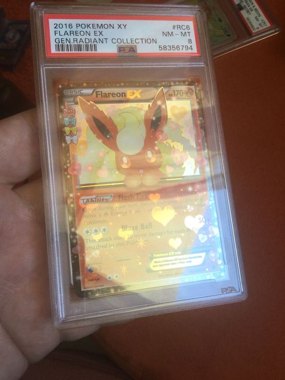 Flareon EX, Generation Radiant Collection (2016), PSA 8 (Gebraucht) in ...