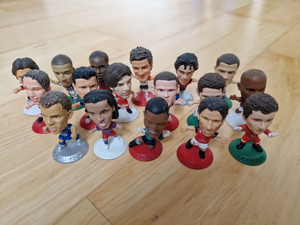 Fussballer Figuren von Microstars (Gebraucht) in Hitzkirch für CHF 1 ...