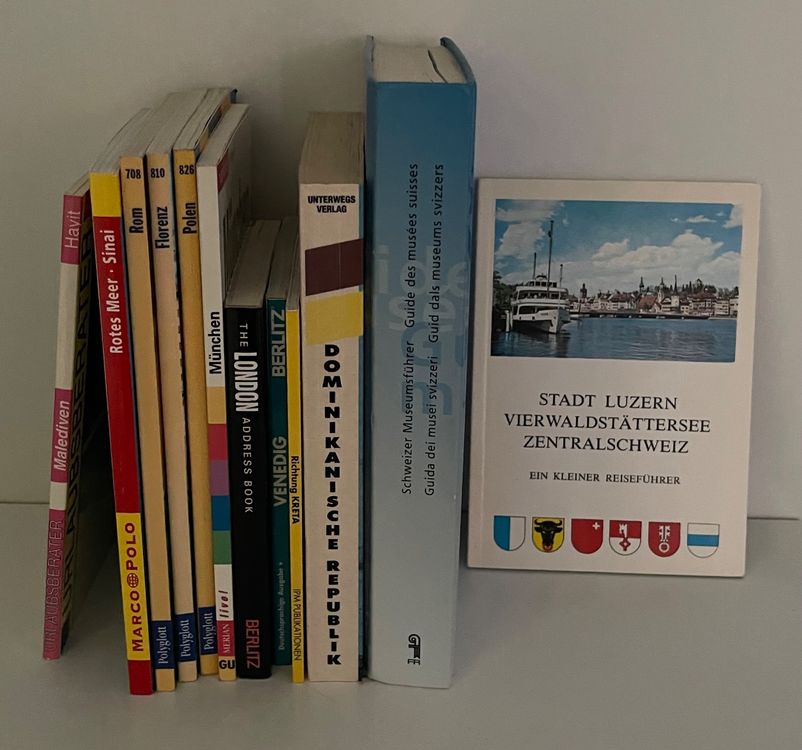 Diverse Reiseführer (Gebraucht) in Geiss für CHF 1 – mit Lieferung auf Ricardo kaufen