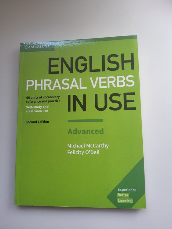 English Phrasal Verbs in Use. Advanced. CHF 30 anstatt 41! | Kaufen auf ...