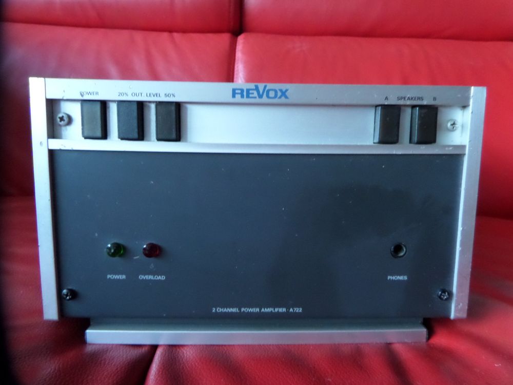 Revox A722 Endstufe (Défectueux) à Hergiswil pour CHF 137 – avec ...