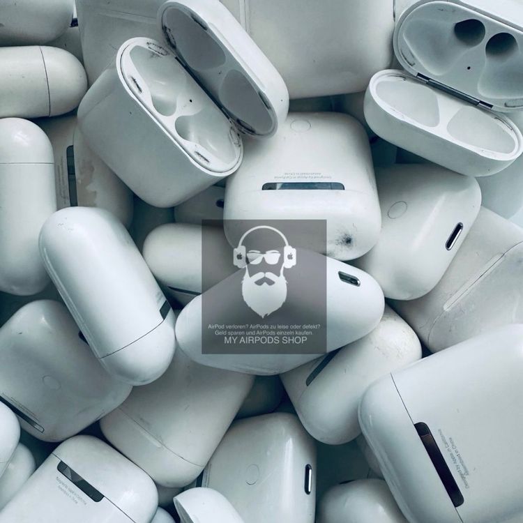 50x Original Apple Ladecase A1602 für AirPods 1 & 2 Gen. (Gebraucht) in ...