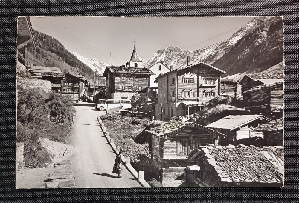 AK Blatten im LÖTSCHENTAL mit SAURER Postauto (Gebraucht) in Brittnau für CHF 12 – mit Lieferung ...