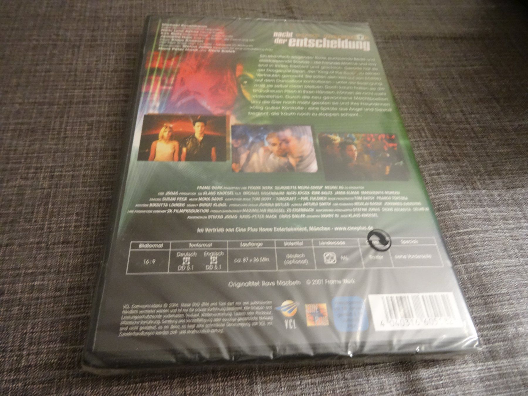 Nacht der Entscheidung Rave Macbeth Klassiker, Neu, OVP DVD (Neu und ...