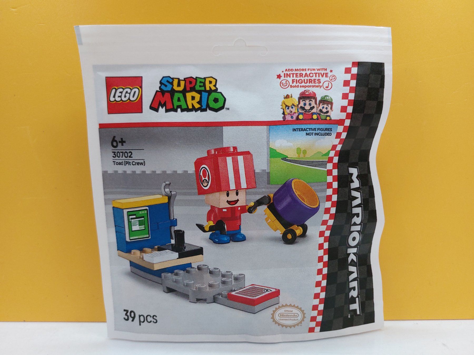 LEGO Super Mario 30702 Mario Kart: Toad Boxencrew NEU (Neu und ...