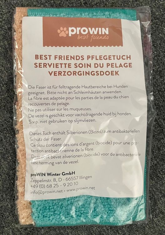Best friends Pflegetuch von prowin | Kaufen auf Ricardo
