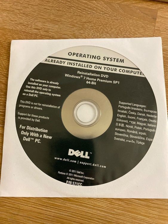 Windows 7 home premium DELL MICROSOFT | Kaufen auf Ricardo