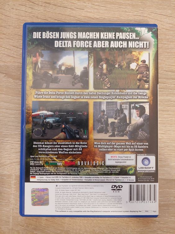 Delta Force Black Hawk Down Team Sabre Playstation 2 (Gebraucht) in ...