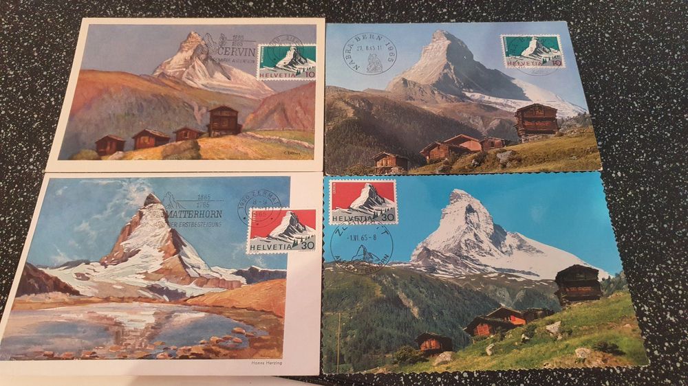 1965 Maximumkarten Matterhorn (Gebraucht) in Arni AG für CHF 9 – mit Lieferung auf Ricardo kaufen